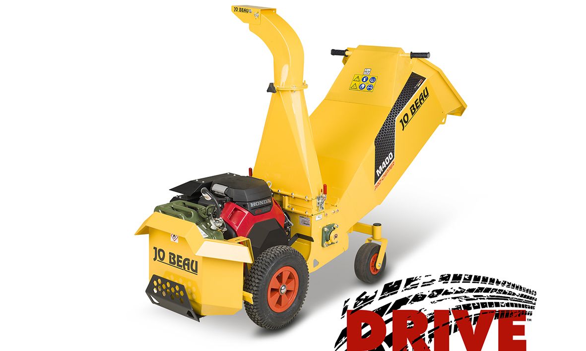 New M400 Drive™ professional wood chipper: self-propelled, powerful and ...