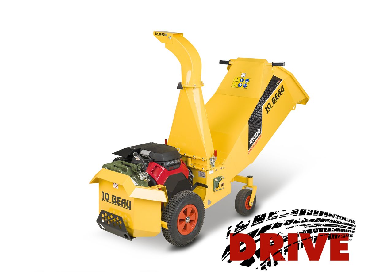 Jo Beau® | M400 Drive self-driven wood chipper TOP SELLER
